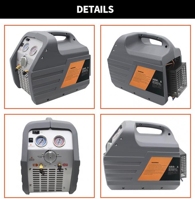 220V 50Hz Refrigerant Recovery Machine 1440rpm Portable AC Recovery Machine