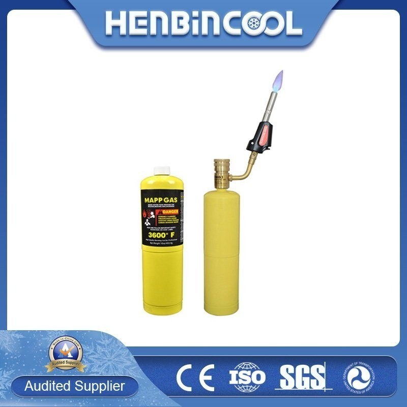 Colorless Inflammable MAPP Gas 453.6g Map Pro Gas Cylinder