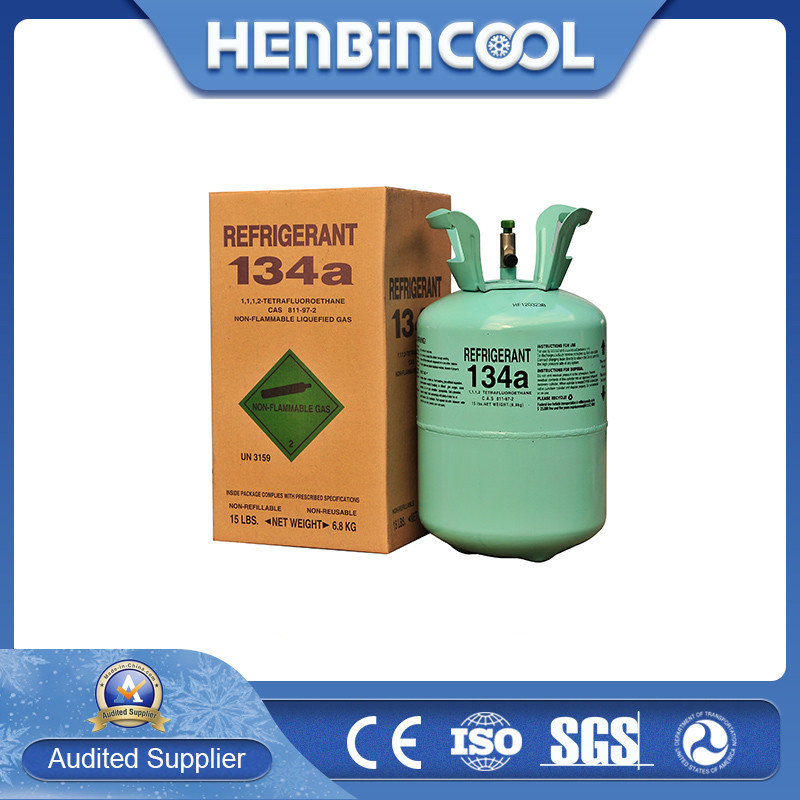 30 Lb/50lb Refrigerant Gas R134A 99.9% Purity Made in China